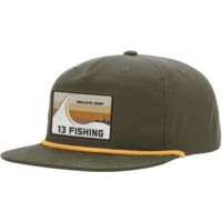 13 Fishing Walleye Chop Flat Brim Snapback Hat - Men's HFB9 , $2.00 Off ...