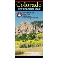 Benchmark Maps Colorado Recreational Map BE0BENCORM — CampSaver