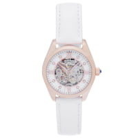 Empress Magnolia Automatic MOP Skeleton Dial Bracelet Watch - Women's ...