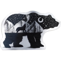 Sticker Art Bear & Wolf Sticker 3 — CampSaver