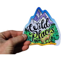 Sticker Art Wild Places Sticker — CampSaver