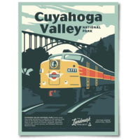 The Landmark Project Cuyahoga Valley National Park Poster — CampSaver
