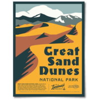 The Landmark Project Great Sand Dunes National Park Poster — CampSaver