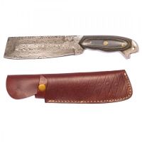 Titan Damascus Steel Tactical Cleaver, 10.2in — CampSaver