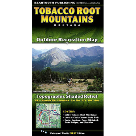 Beartooth Publishing Tobacco Root Mountains Trail Map — CampSaver