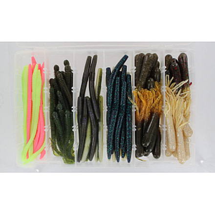 Big Bite Baits 94 Piece Bass Soft Bait Kit — CampSaver