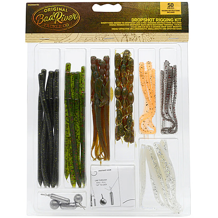 Bad River Dropshot Rigging Kit - 50 Piece — CampSaver