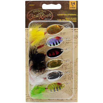 Bad River Gamefish Spinner - 6-Pack — CampSaver