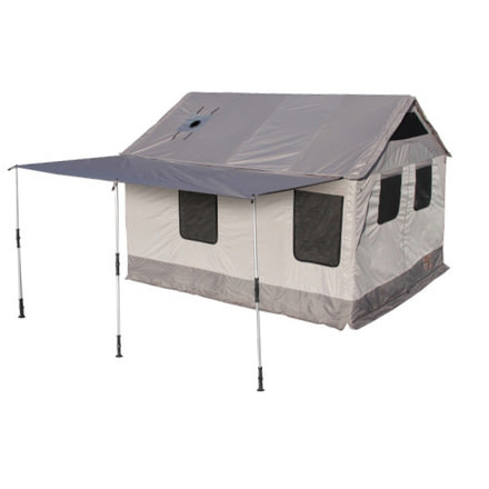 Barebones Safari Tent Side Awning — CampSaver