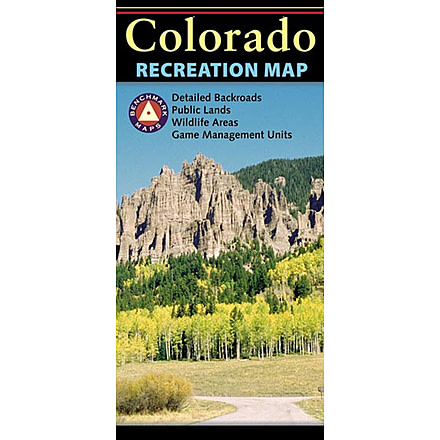 Benchmark Maps Colorado Recreational Map BE0BENCORM — CampSaver