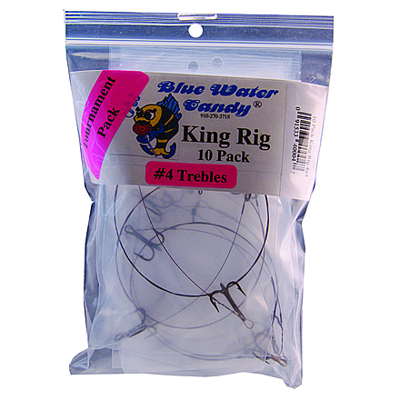 Blue Water Candy King Rig Tourn Double #4 Treble 40004 , $2.00 Off with ...