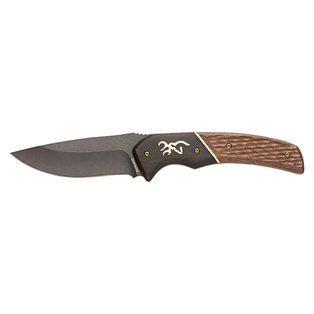 Browning Buckmark Hunter 3.625in Large Fixed Blade Knife 3220397 , 21% ...