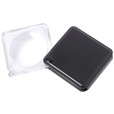 Carson MagniFlip 3x Flip-Open Pocket Magnifier Loupe with Built-in Case ...