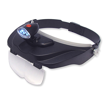 Carson MagniVisorDeluxe Hands-Free Magnifier Loupe — CampSaver