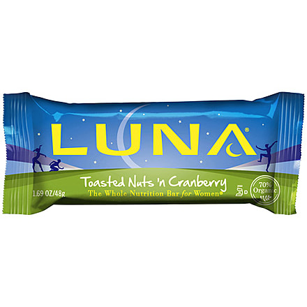 Clif Luna Toasted Nuts & Cranberry Bar-15 Bars — CampSaver