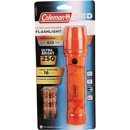 Coleman 6AA, Ultra HP LED Flashlight — CampSaver