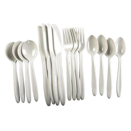 Coleman Polycarbonate Flatware Set, 16 Piece — CampSaver