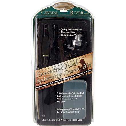 Crystal River Exec Pack 6ft. Spin W/Reel — CampSaver