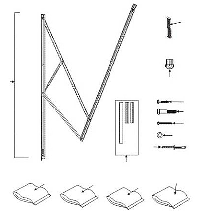 DOMETIC Hardware & Accessories For 9100 Power Awning with Led ...