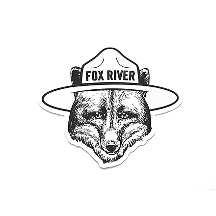 Fox River Wisaka The Fox Sticker — CampSaver