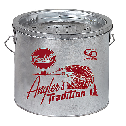 Frabill Galvanized 2-Piece Wade Floating Bucket — CampSaver