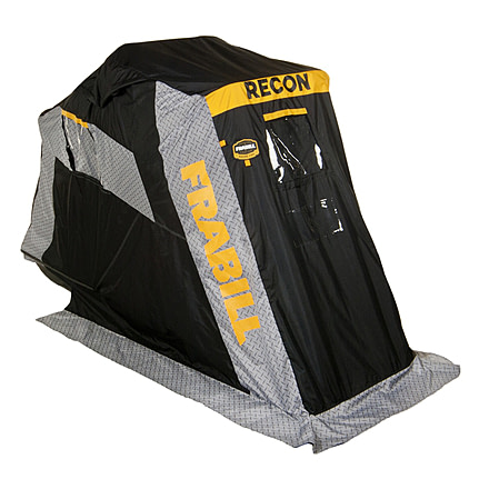 Frabill Recon Series Flip-Over Shelter with Pad Trunk Seat — CampSaver