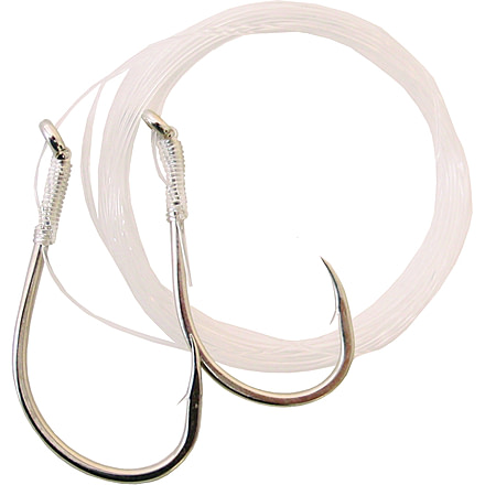 Gamakatsu Solid Tie Mooching Rig, Needle Point, Nickel, 40 lb Weight ...