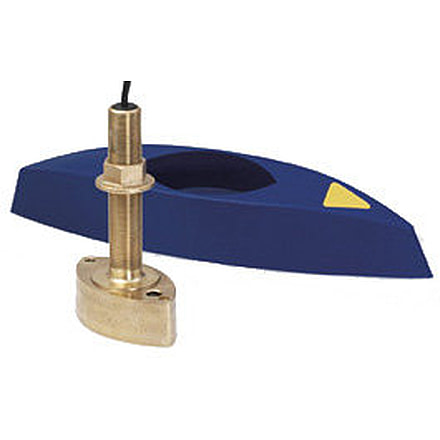Garmin B45 Narrow Stem Thru-Hull Transducer w/ Fairing, Bronze — CampSaver