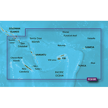 Garmin On The Water GPS Cartography BlueChart g2 Vision: Pacific ...