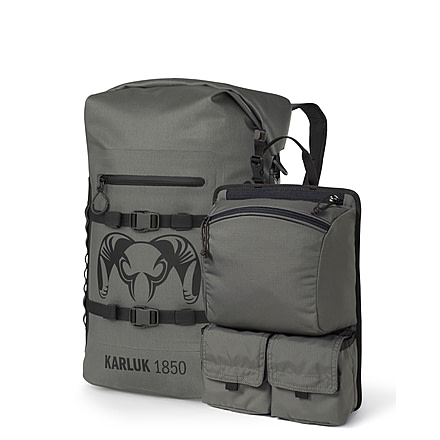 KUIU Karluk 1850 Roll Top Dry Backpack Set in Stone C72DCDB6 — CampSaver