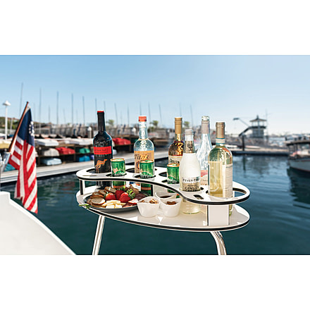 Magma Elliptical Party Table With Dual Rail Mount T10-539 — CampSaver