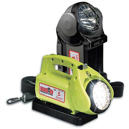 Pelican Big D 3850 Xenon Rechargeable NiCad Firefighter Flashlight ...
