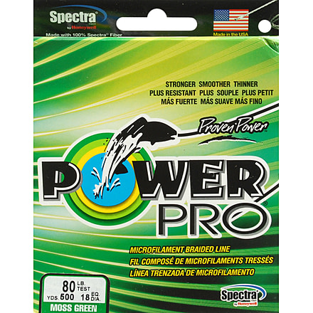 Power Pro 80Lbx500Yd Green PP Braid Line 80-500-G , $4.71 Off with Free ...