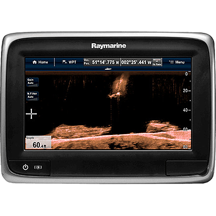 Raymarine a78 Multifunction Fishfinder - North America CMAP Essentials Charts — CampSaver