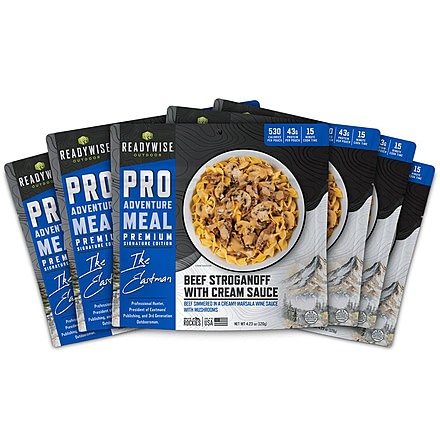 ReadyWise Signature Edition Pro Adventure Meal w/ Ike Eastman Beef ...
