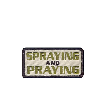 Rothco Spraying and Praying Morale Patch 72193 , 15% Off — CampSaver