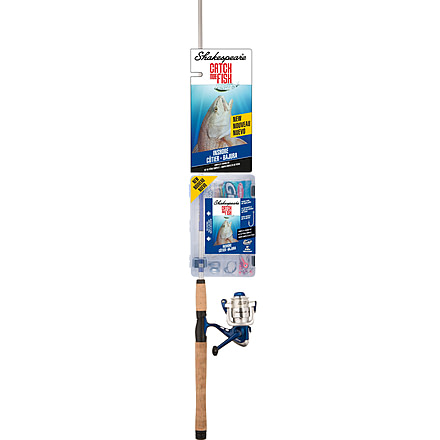 Shakespeare Catch More Fish Inshore Spinning, Rod & Reel Combo — CampSaver