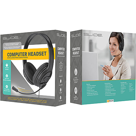 Slide Innovations 106 Headset And Mic Wired — CampSaver