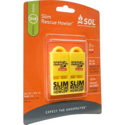 Survive Outdoors Longer Slim Rescue Howler Whistle 0140-0010 — CampSaver