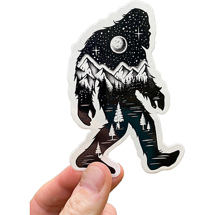 Sticker Art Sasquatch Stiker SASQUATCH — CampSaver