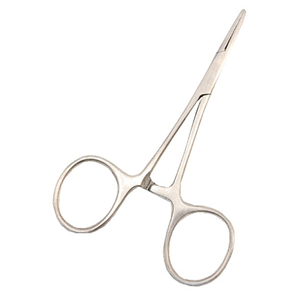 Stone Creek 5in Large Loop Forceps - Curved — CampSaver