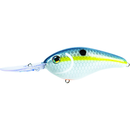 Strike King HD Pro Model 6XD Extra Deep Dive Rattle Crankbait 4-1/2in ...