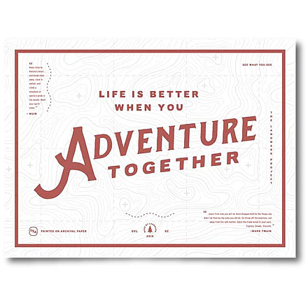 The Landmark Project Adventure Together Poster — CampSaver