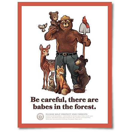 The Landmark Project Babes in the Forest Poster — CampSaver