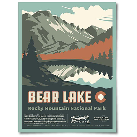 The Landmark Project Bear Lake Poster — CampSaver