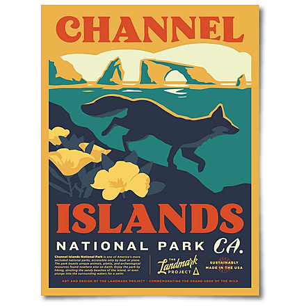 The Landmark Project Channel Islands National Park poster — CampSaver