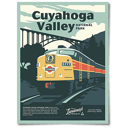 The Landmark Project Cuyahoga Valley National Park Poster — CampSaver