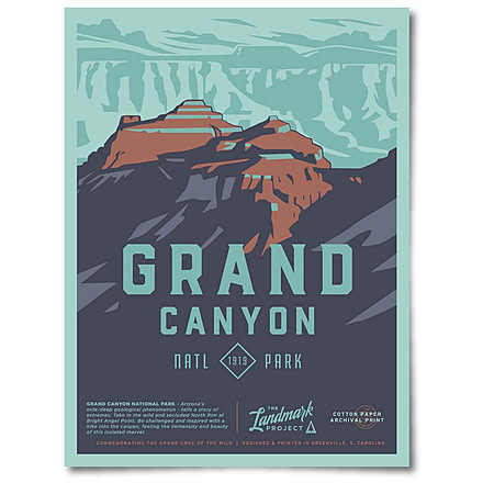 The Landmark Project Grand Canyon North Rim Poster — CampSaver