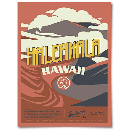 The Landmark Project Haleakala National Park Poster — CampSaver