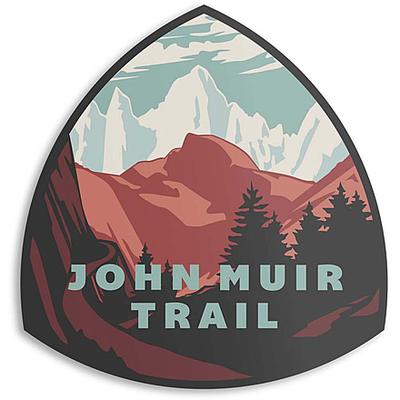 The Landmark Project John Muir Trail Sticker — CampSaver
